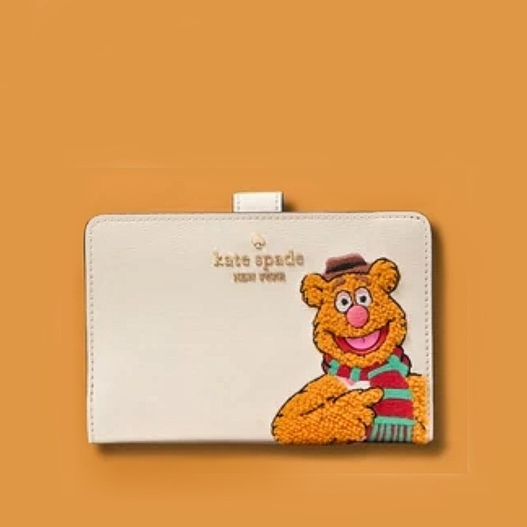 kate spade | Bags | Kate Spade X Disney Muppets Medium Saffiano Bifold ...